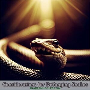 Can You Defang a Snake? All You Need to Know