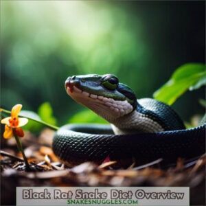 What Black Rat Snakes Eat: Prey Selection & Feeding Patterns