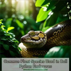 Best Plants for Ball Pythons: Aesthetic, Enriching, and Safe
