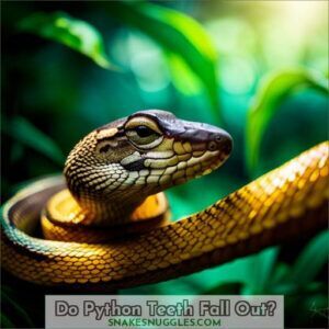 Pythons Have Sharp Teeth For Strong Biting - Uses Include Hunting and ...