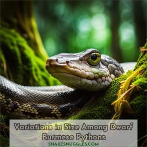 Dwarf Burmese Python Size: Variations, Genetics, and Care