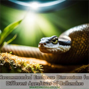 Bull Snake Enclosure Dimensions: Minimums, Maximums, and Layout Ideas