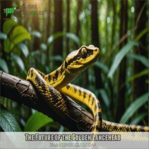 Golden Lancehead - Venomous Treasure of Brazil's Snake Island