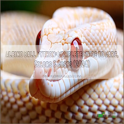 Albino Ball Python: Complete Guide to Care, Colors & Costs (2024)