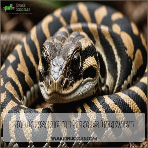 Boa Constrictor Types: Spectacular Species and Unique Features