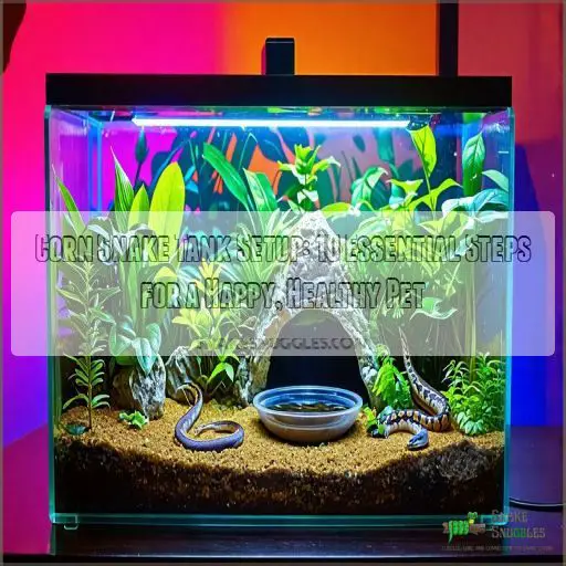 Corn Snake Tank Setup: 10 Essential Steps for a Happy, Healthy Pet