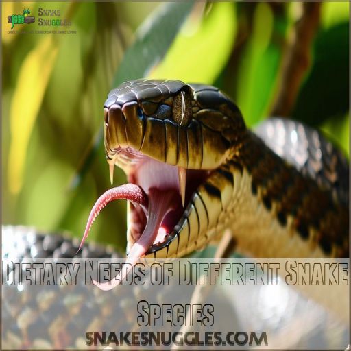 Snake Species Diet and Feeding: Expert Guide to What Snakes Really Eat ...