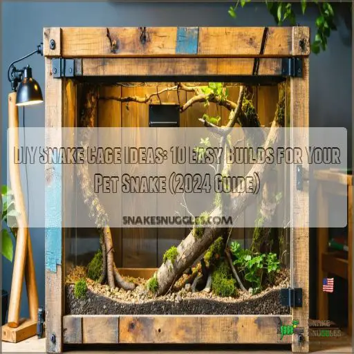 DIY Snake Cage Ideas: 10 Easy Builds for Your Pet Snake (2024 Guide)