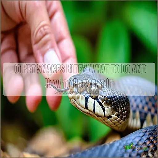 Do Pet Snakes Bite? What to Do and How to Prevent It