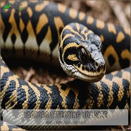 Boa Constrictor Size Chart: Growth, Feeding & Care Tips