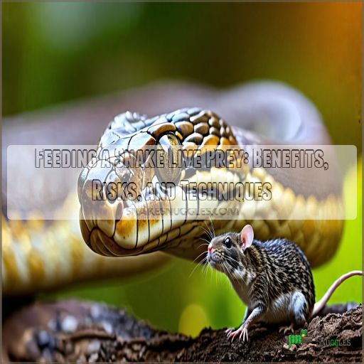 Feeding a Snake Live Prey: Benefits, Risks, and Techniques