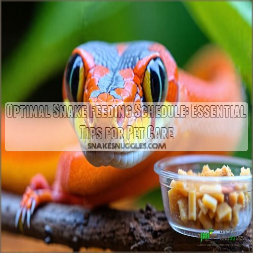 Optimal Snake Feeding Schedule: Essential Tips for Pet Care