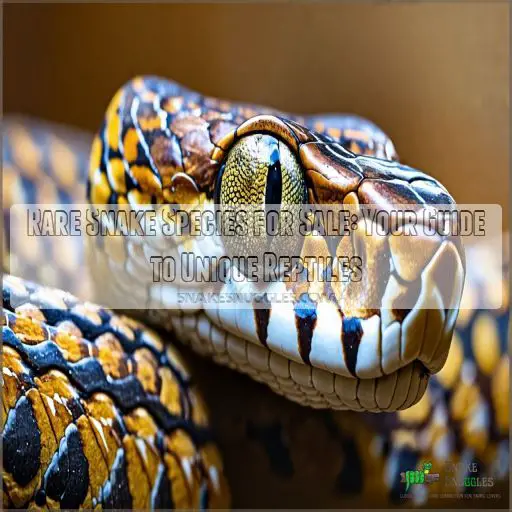 Rare Snake Species for Sale: Your Guide to Unique Reptiles