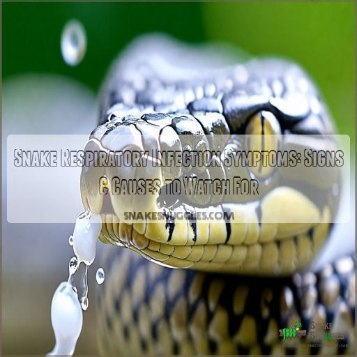 Snake Respiratory Infection Symptoms: Signs & Causes to Watch For