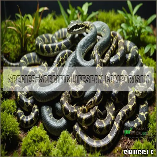 Snake Species Lifespan Comparison: How Long Do Snakes Live?