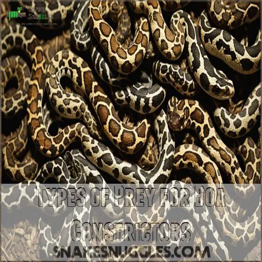 Boa Constrictor Diet: Essential Feeding Tips and Prey Choices