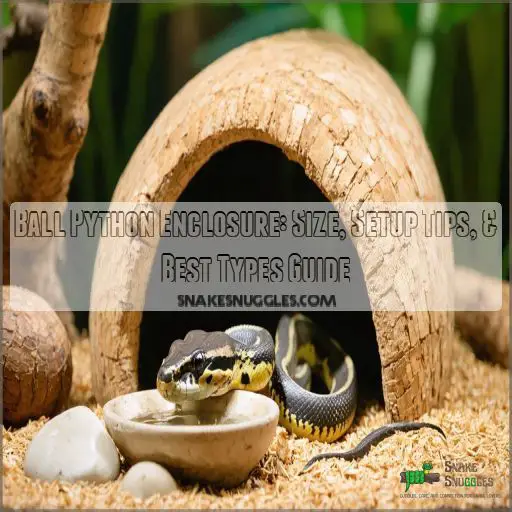 Ball Python Enclosure: Size, Setup Tips, & Best Types Guide