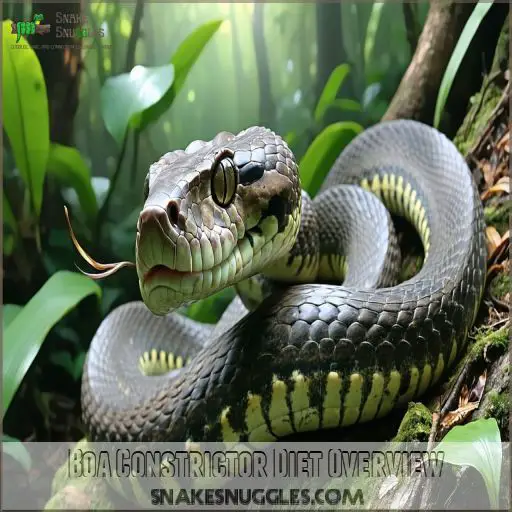 What Do Boa Constrictors Eat? The Shocking Prey List!