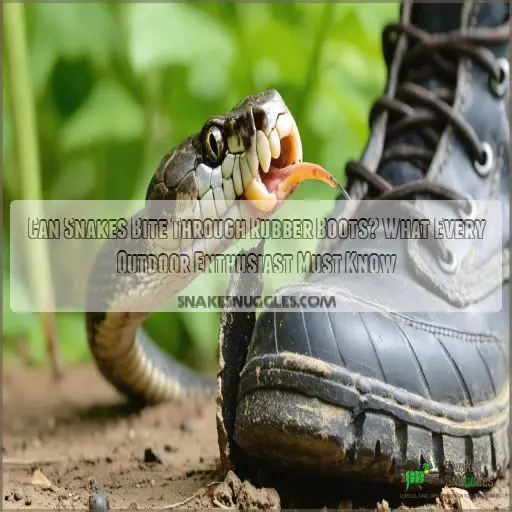 Can Snakes Bite Through Rubber Boots? What Every Outdoor Enthusiast ...