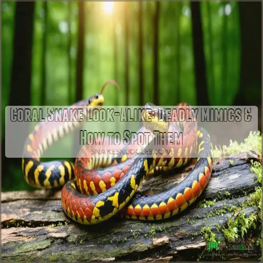 Coral Snake Look-Alike: Deadly Mimics & How to Spot Them