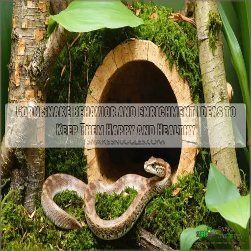 Corn Snake Behavior and Enrichment Ideas to Keep Them Happy and Healthy