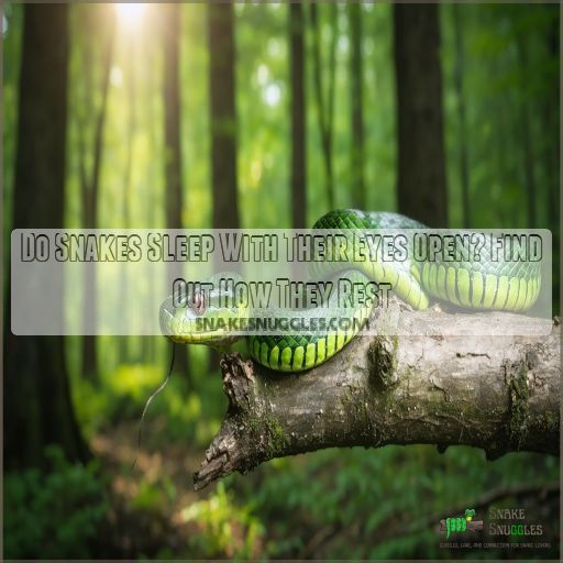 Do Snakes Sleep With Their Eyes Open? Find Out How They Rest