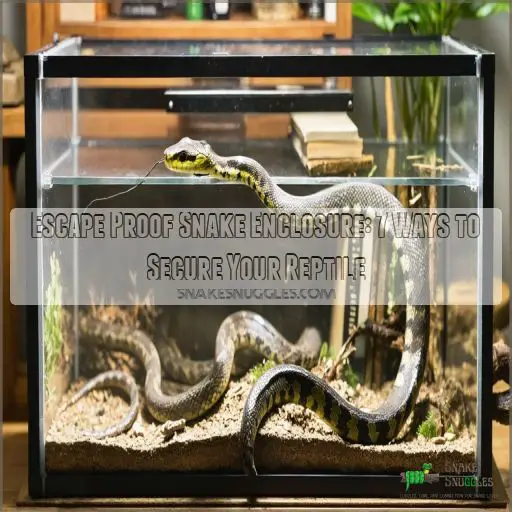 Escape Proof Snake Enclosure: 7 Ways to Secure Your Reptile