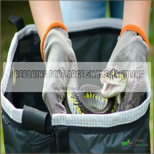 Snake Handling for Large Snakes: Safety Tips & Techniques