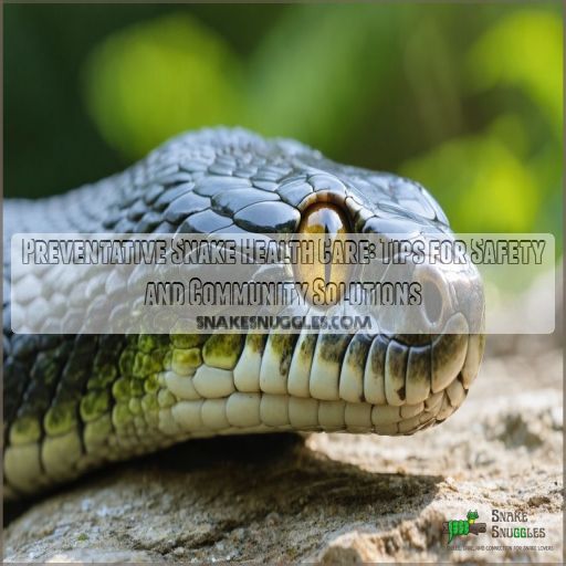 Preventative Snake Health Care: Tips for Safety and Community Solutions