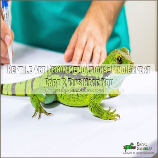 Reptile Vet Recommendations: Find Expert Care & Tips Near You