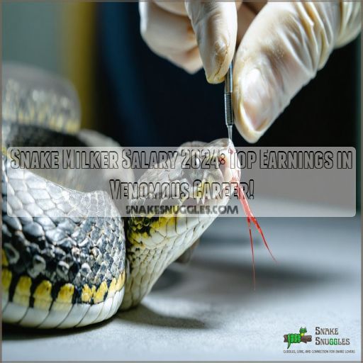 Snake Milker Salary 2024: Top Earnings in Venomous Career!