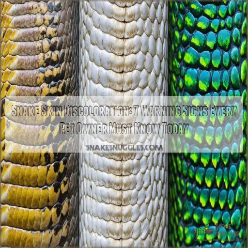 Snake Skin Discoloration: 7 Warning Signs Every Pet Owner Must Know Today