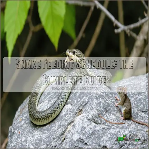Snake Feeding Schedule: The Complete Guide