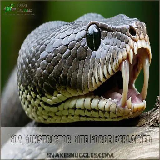 Boa Constrictor Bite Force: Shocking Truth About Pain and Power