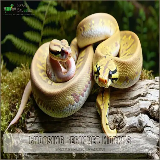Best Beginner Ball Python Morphs: Top Picks for New Snake Keepers