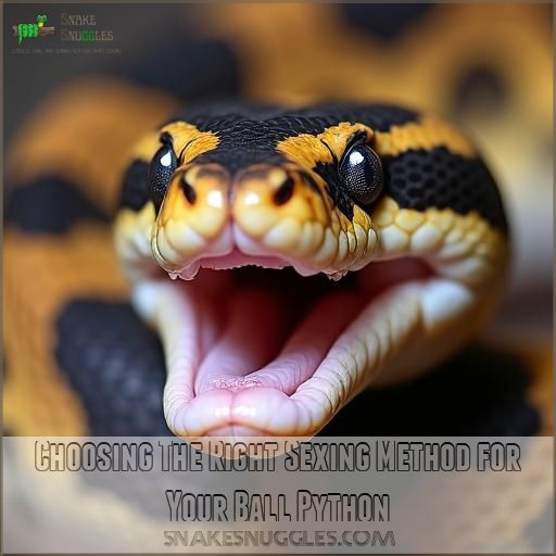 Ball Python Sexing Methods: How to Tell if Your Snake is Male or Female