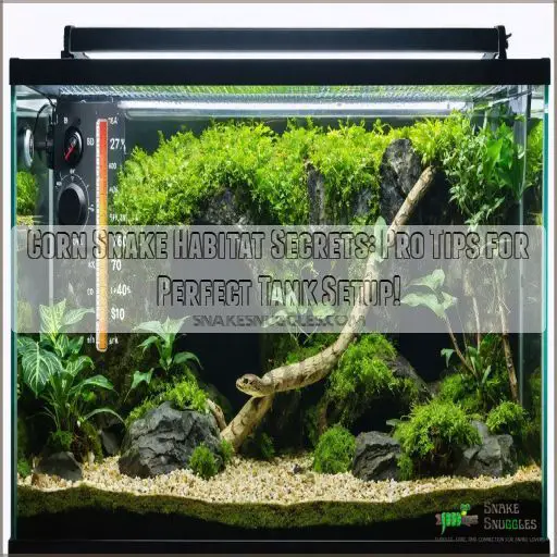 Corn Snake Habitat Secrets: Pro Tips for Perfect Tank Setup!
