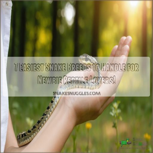 7 Easiest Snake Breeds to Handle for Newbie Reptile Lovers!