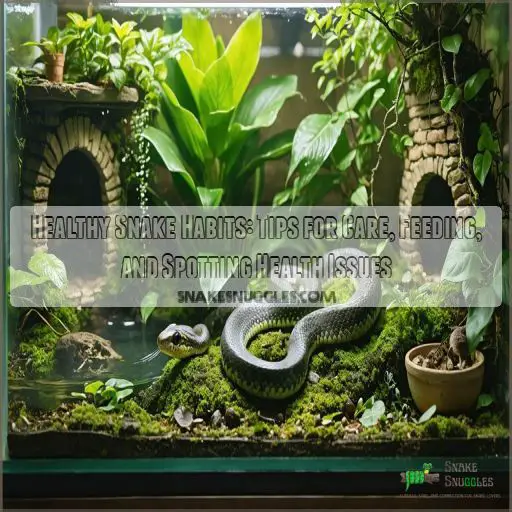 Healthy Snake Habits: Tips for Care, Feeding, and Spotting Health Issues