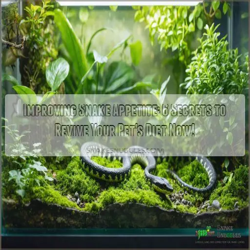 Improving Snake Appetite: 6 Secrets to Revive Your Pet's Diet Now!