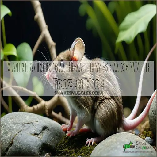 Frozen Mice: Snake Feeding Guide for Healthy Happy Reptiles!