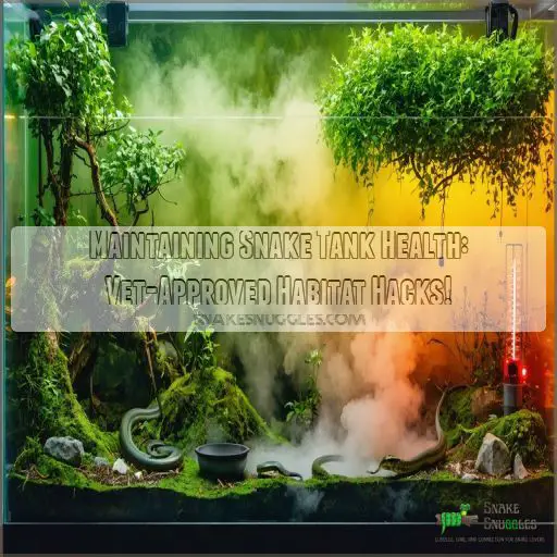 Maintaining Snake Tank Health: Vet-Approved Habitat Hacks!