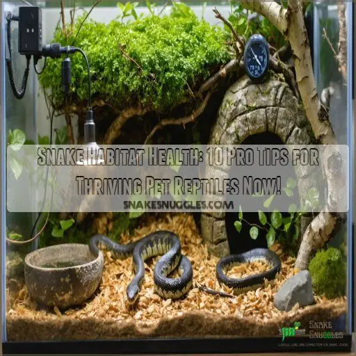 Snake Habitat Health: 10 Pro Tips for Thriving Pet Reptiles Now!