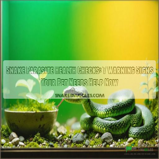 Snake Parasite Health Checks: 7 Warning Signs Your Pet Needs Help Now