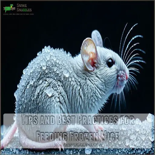 Frozen Mice: Snake Feeding Guide for Healthy Happy Reptiles!