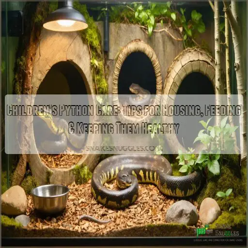 Children's Python Care: Tips for Housing, Feeding & Keeping Them Healthy