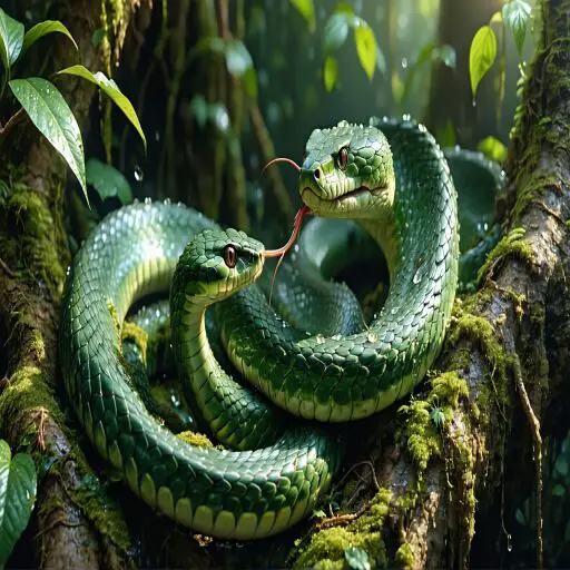 Dragon Snake Facts: Diet, Habitat, Size, Behaviors, and Conservation