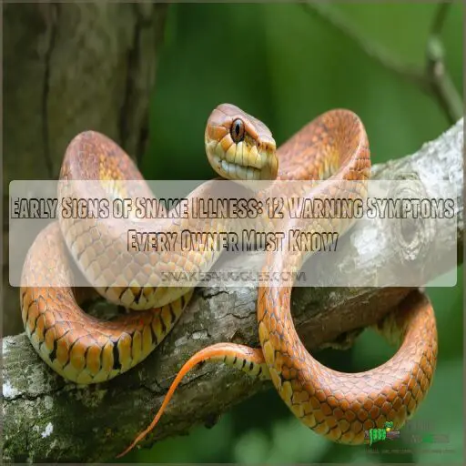 Early Signs of Snake Illness: 12 Warning Symptoms Every Owner Must Know