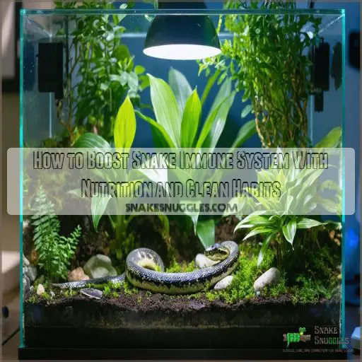 How to Boost Snake Immune System With Nutrition and Clean Habits