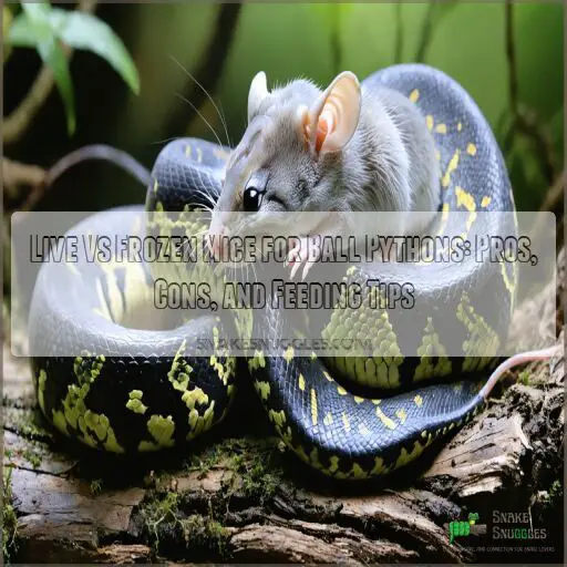 Live Vs Frozen Mice for Ball Pythons: Pros, Cons, and Feeding Tips